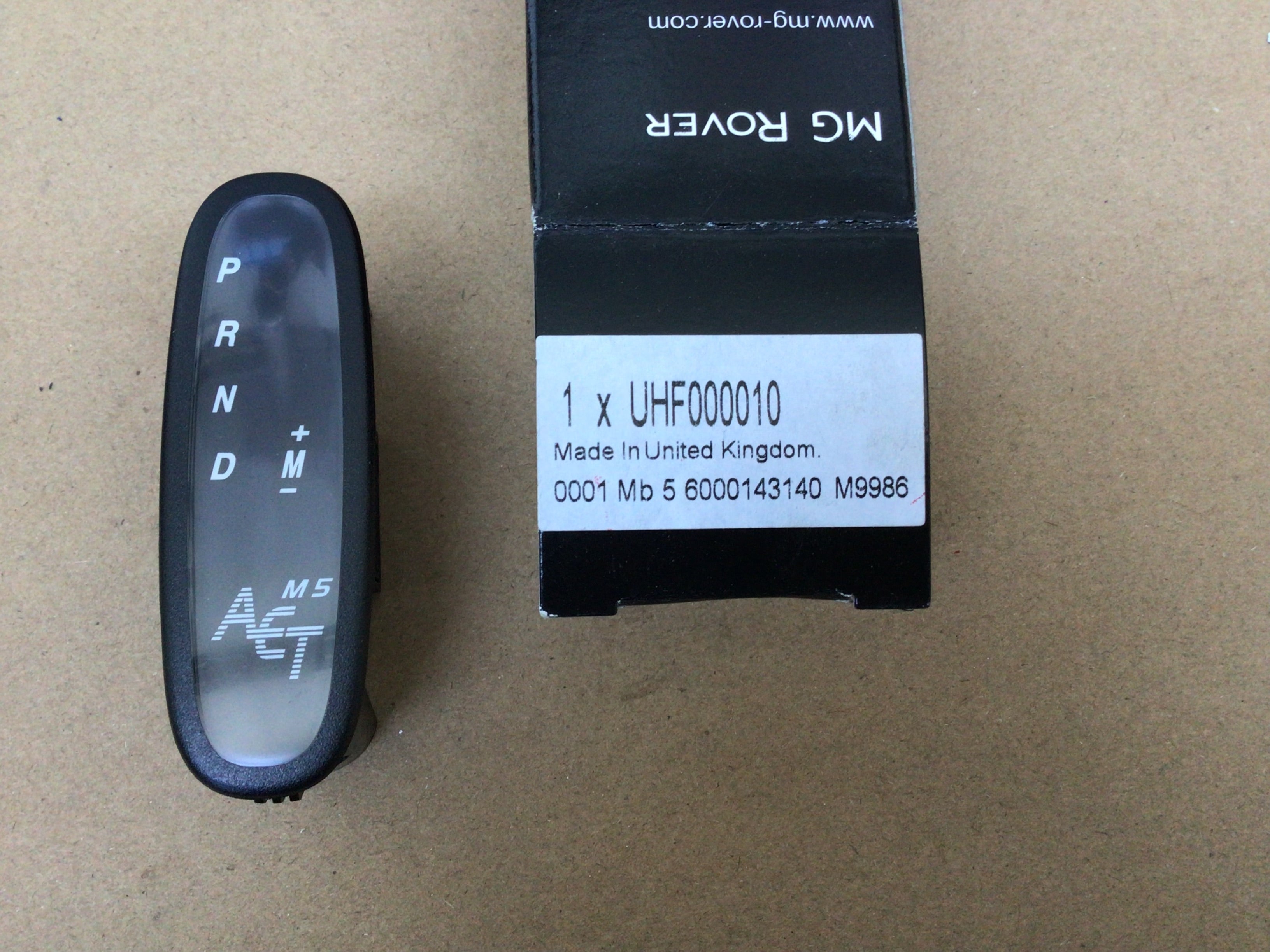 Rover 400 45 MGZS 2.0 auto selector indicator UHF000010 | XJRover