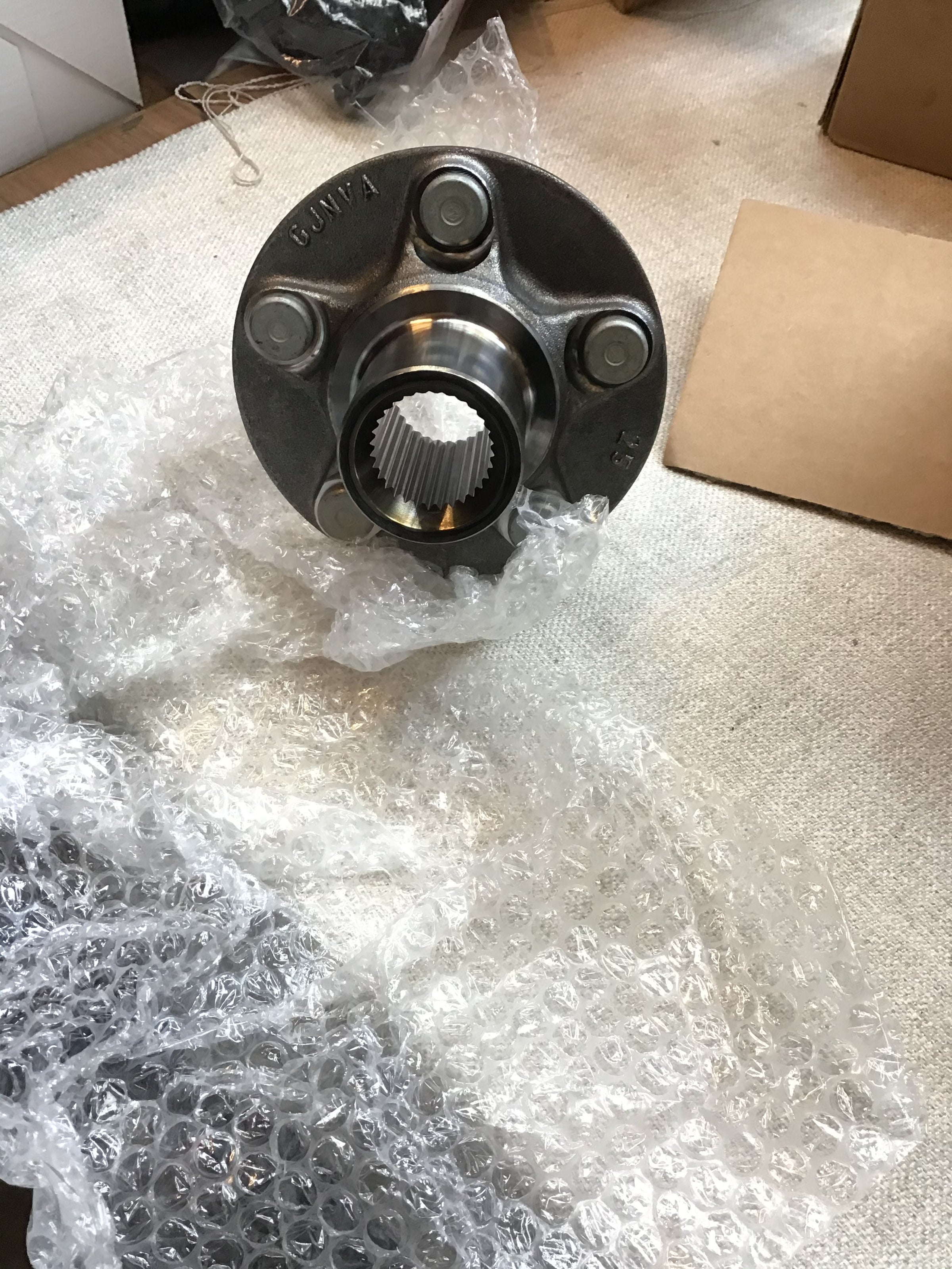 Jaguar all-new XF from 2016 rear wheel hub T2H18969 | XJRover